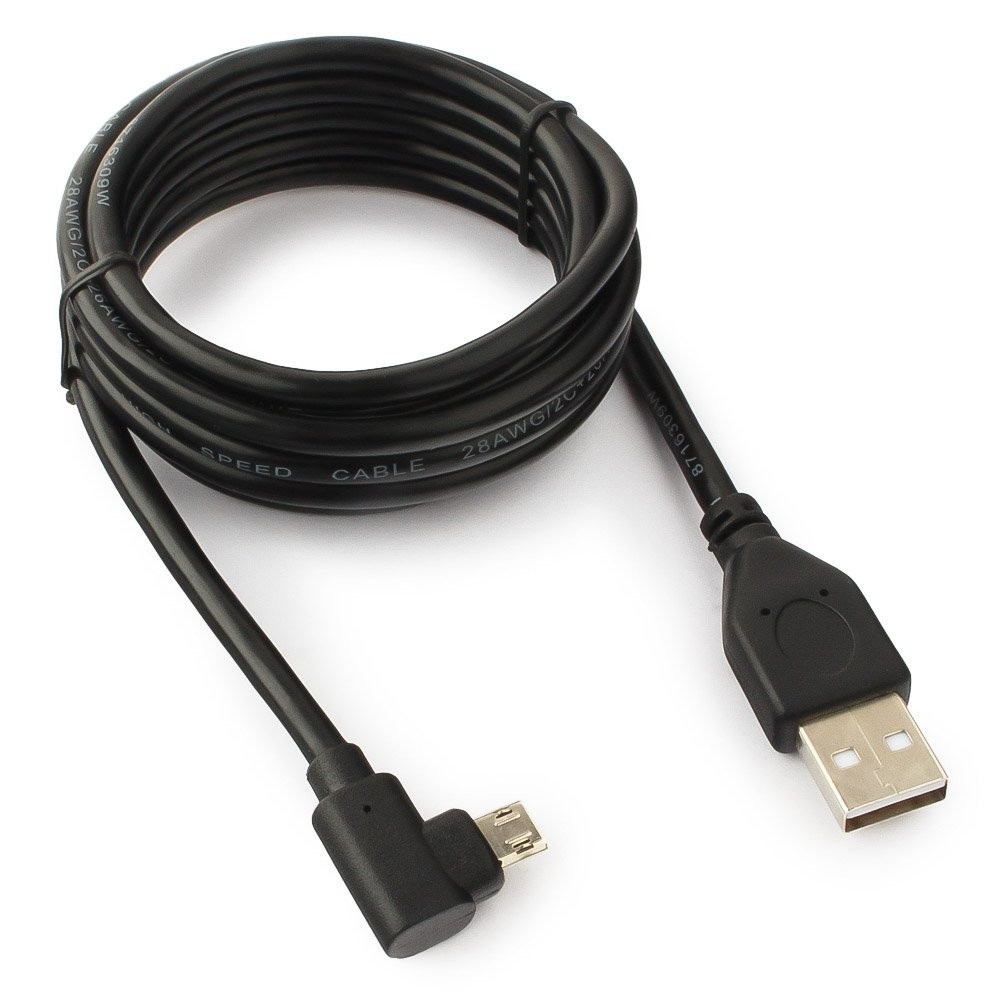 Micro USB кабель с угловым разъёмом