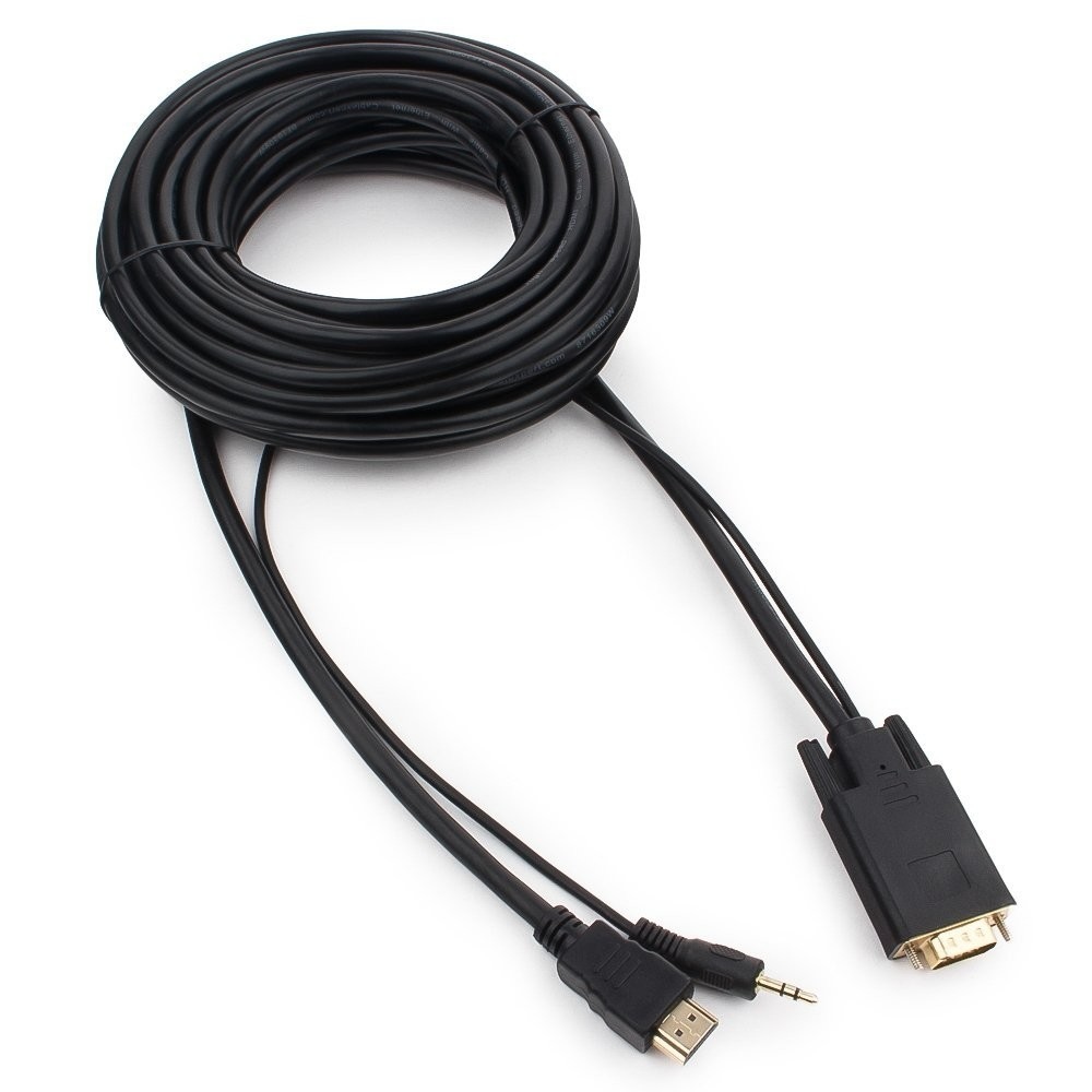HDMI-VGA кабель Cablexpert A-HDMI-VGA-03